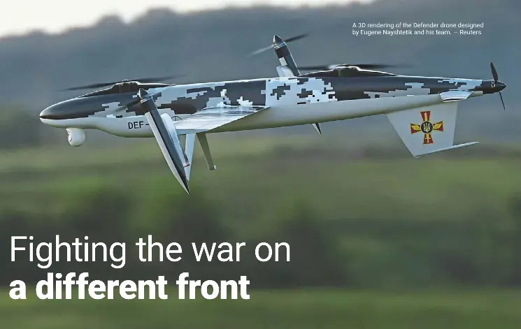 Fighting the war on a different front - PressReader