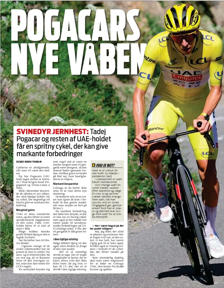 POGACARS NYE VÅBEN - PressReader