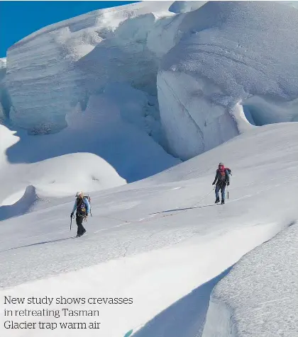 Glacier melting from within - PressReader