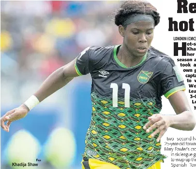 Reggae Girl Shaw’s hot streak continues - PressReader