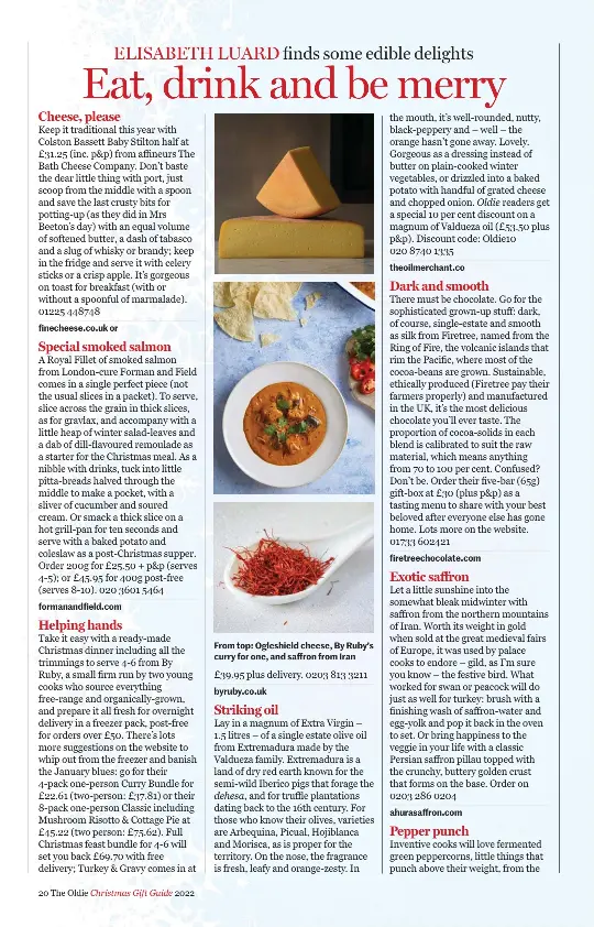 Eat, drink and be merry - PressReader