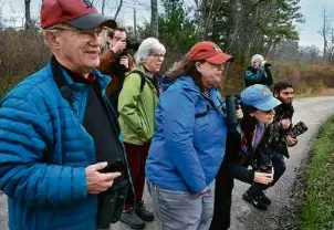 Strickland Wheelock’s got a brain for birds and loves to share what he ...