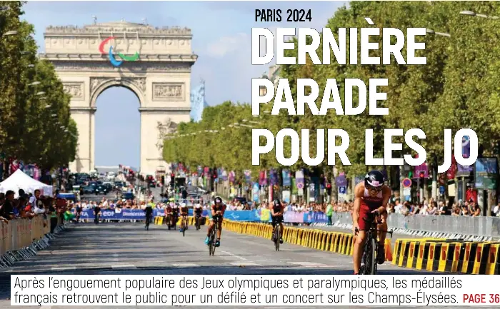 DERNIÈRE PARADE POUR LES JO - PressReader