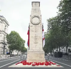 Girlguidin­g Sussex West march at The Cenotaph on Remembranc­e Sunday ...