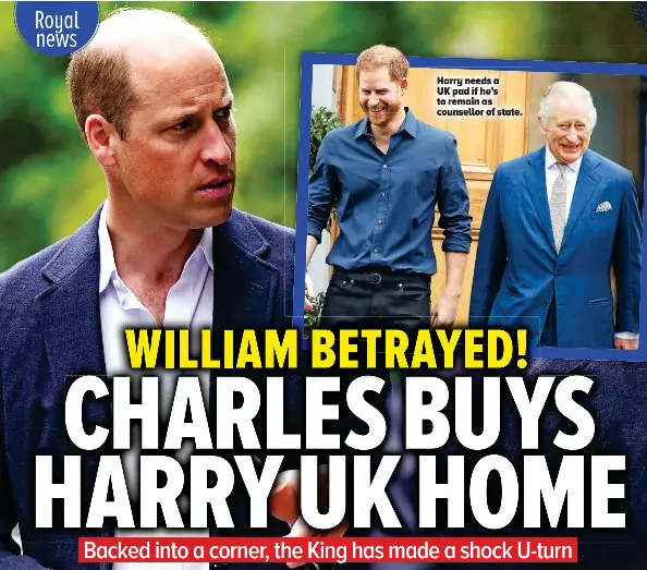 CHARLES BUYS HARRY UK HOME - PressReader