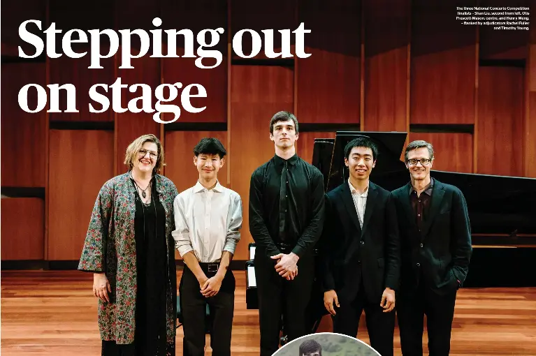 Stepping out on stage - PressReader