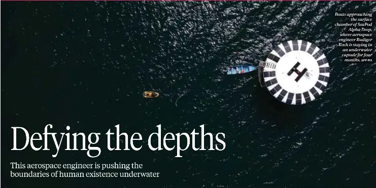 Defying the depths - PressReader