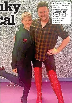 Pull on your kinky boots for musical - PressReader