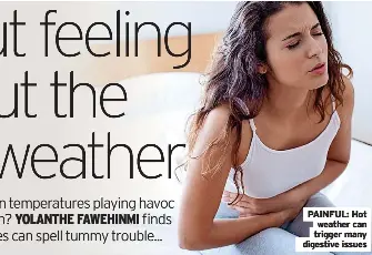 A gut feeling about the hot weather - PressReader