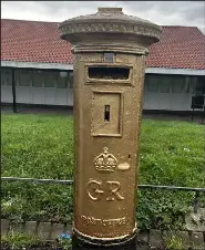 Mystery as post boxes painted gold - PressReader
