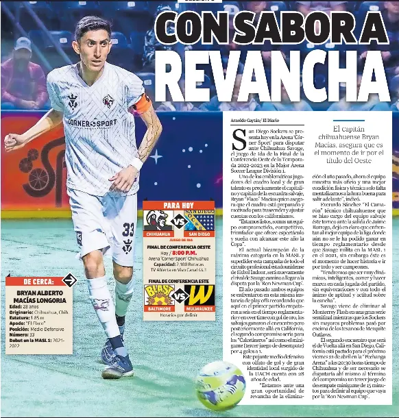 CON SABOR A REVANCHA - PressReader