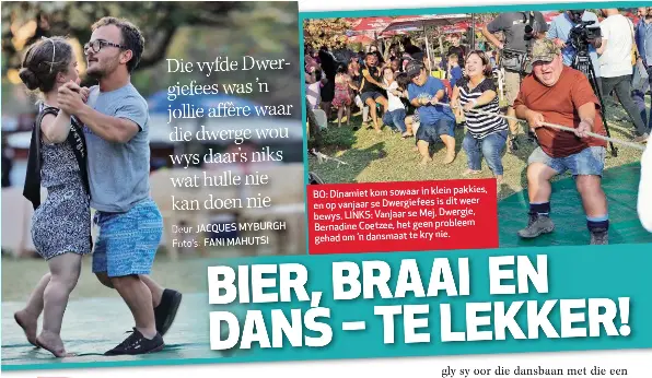 Dwerge vier vrolik fees - PressReader