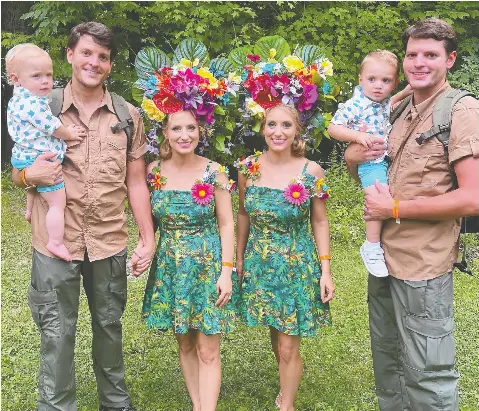 These identical twins married identical twins - PressReader