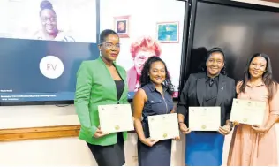 Five women graduate with Lean Six Sigma black belts - PressReader