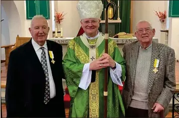 Oakley men receive Papal award - PressReader