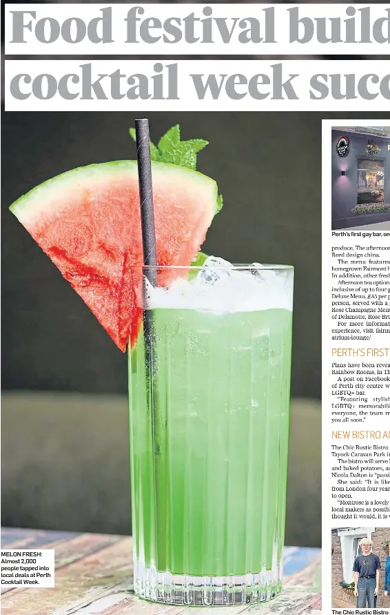 Cocktail week success - PressReader