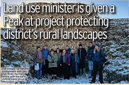 Land use minister is given a Peak at project protecting district’s rural landscapes - PressReader