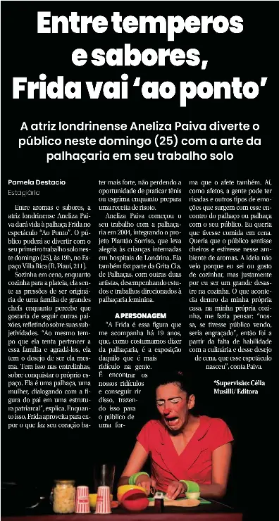 Entre temperos e sabores, Frida vai ‘ao ponto’ - PressReader