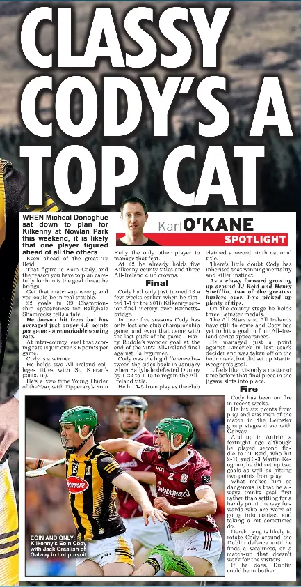 CLASSY CODY’S A TOP CAT - PressReader