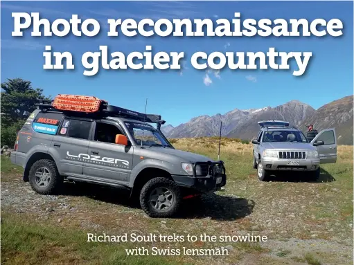 Photo reconnaiss­ance in glacier country - PressReader