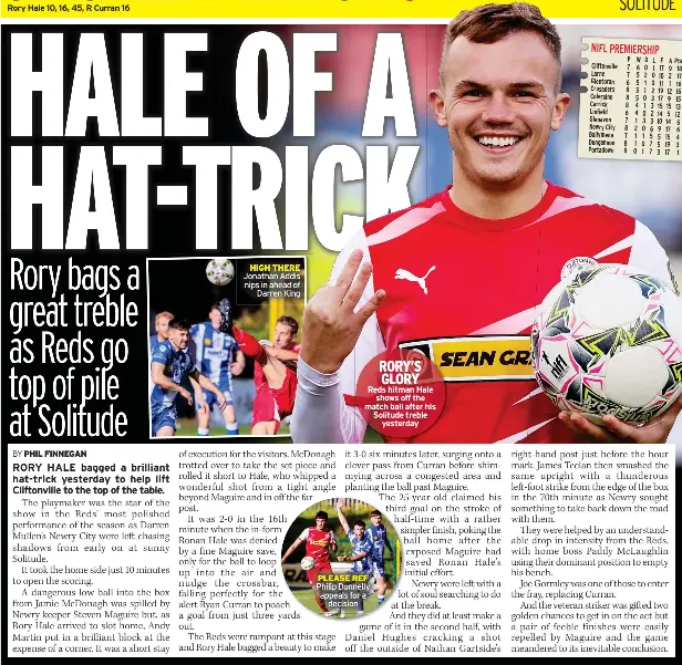 HALE OF A HAT-TRICK - PressReader