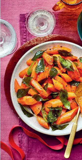 Turmeric gheebraise­d carrots - PressReader