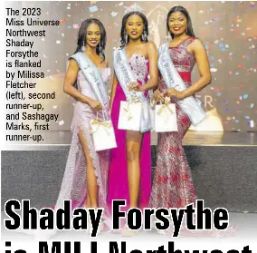 Shaday Forsythe is MUJ Northwest - PressReader