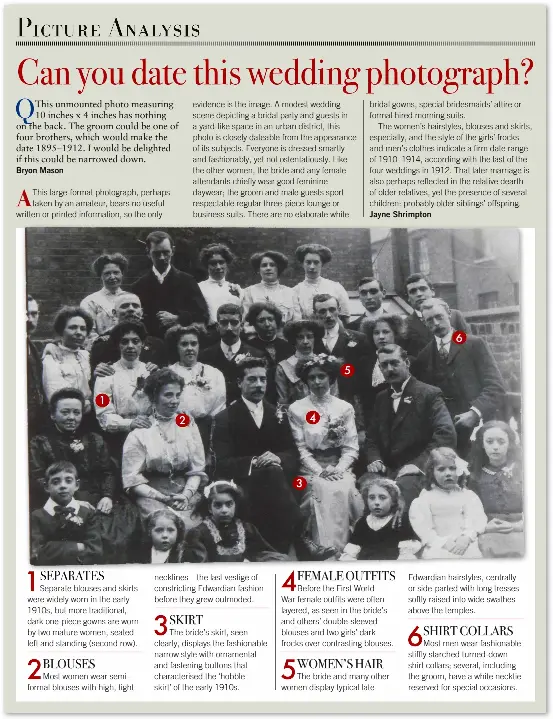 Can you date this wedding photograph? - PressReader