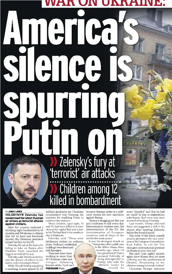 America’s silence is spurring Putin on - PressReader