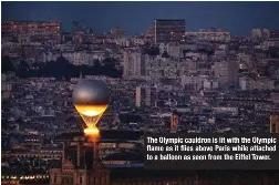 Flame-free Olympic ring of fire becomes Games’ symbol - PressReader