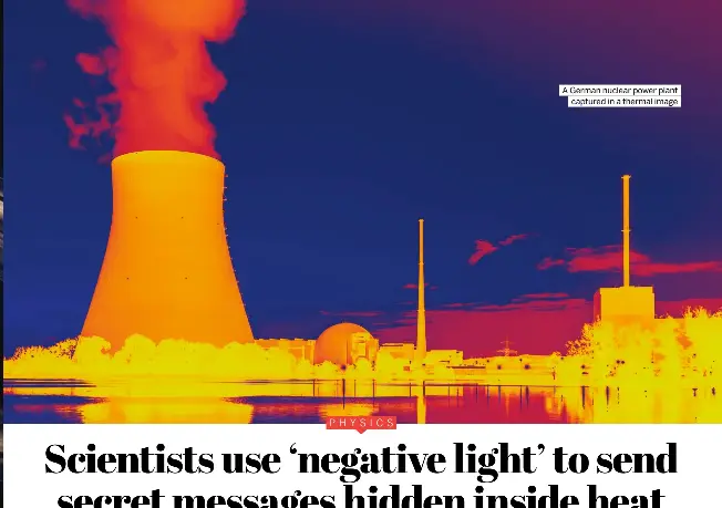 PHYSICS Scientists use ‘negative light’ to send secret messages hidden ...