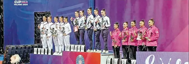 Conjunto de gimnasia se cuelga el bronce - PressReader