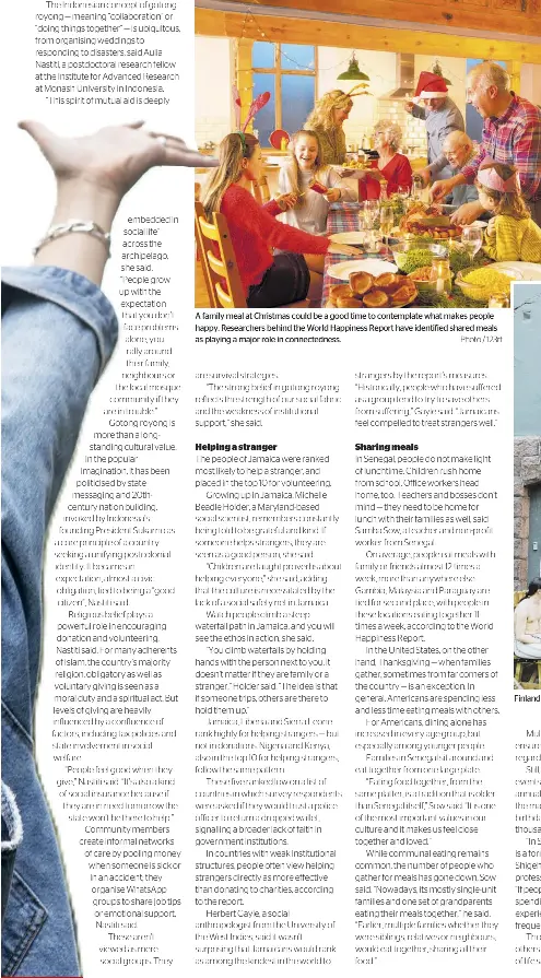 Joining together to Eat sparks happiness - PressReader