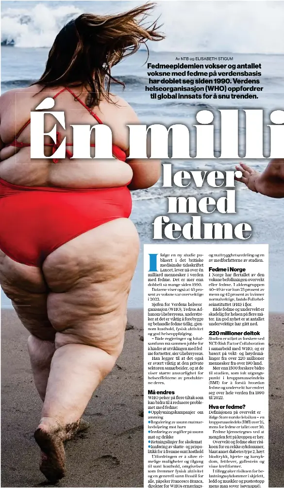 Én milli lever med fedme - PressReader