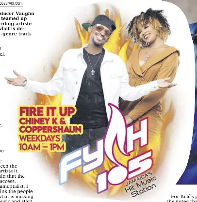 Vaughn Cameron, Kelé produce With You - PressReader