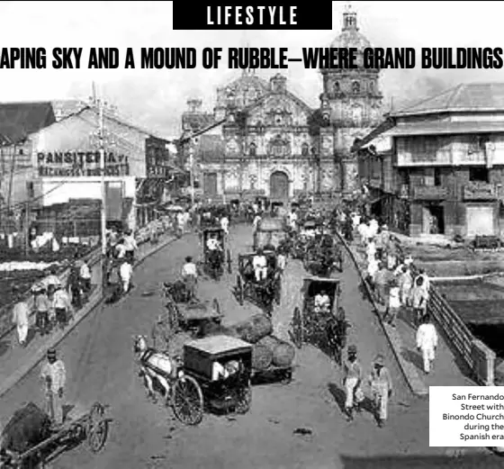 Binondo: Agaping sky and a mound of rubble—where grand buildings once ...