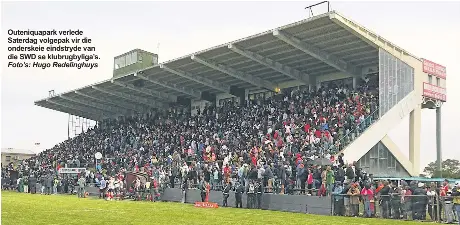 Klubrugby kraai koning in SWD - PressReader