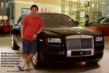 From Cobonpue atrium chandelier to the Rolls Royce–the tower is oh so Willie - PressReader