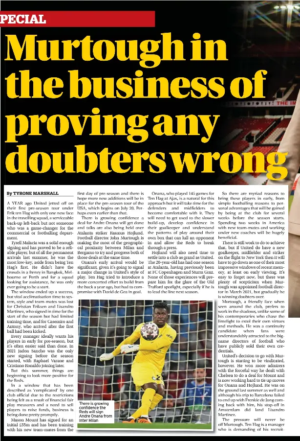 Murtough in the business of proving any doubters wrong - PressReader