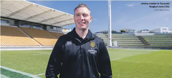 Taranaki Rugby’s new CEO one of the game’s youngest - PressReader