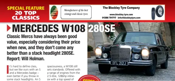 MERCEDES W108 280SE - PressReader