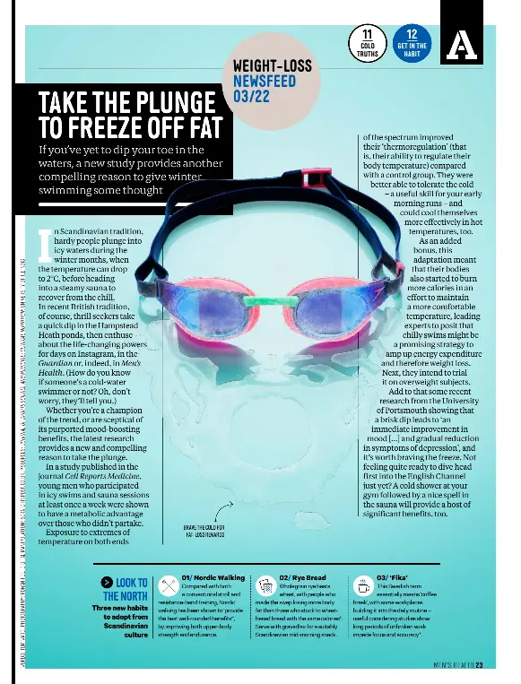 TAKE THE PLUNGE TO FREEZE OFF FAT - PressReader