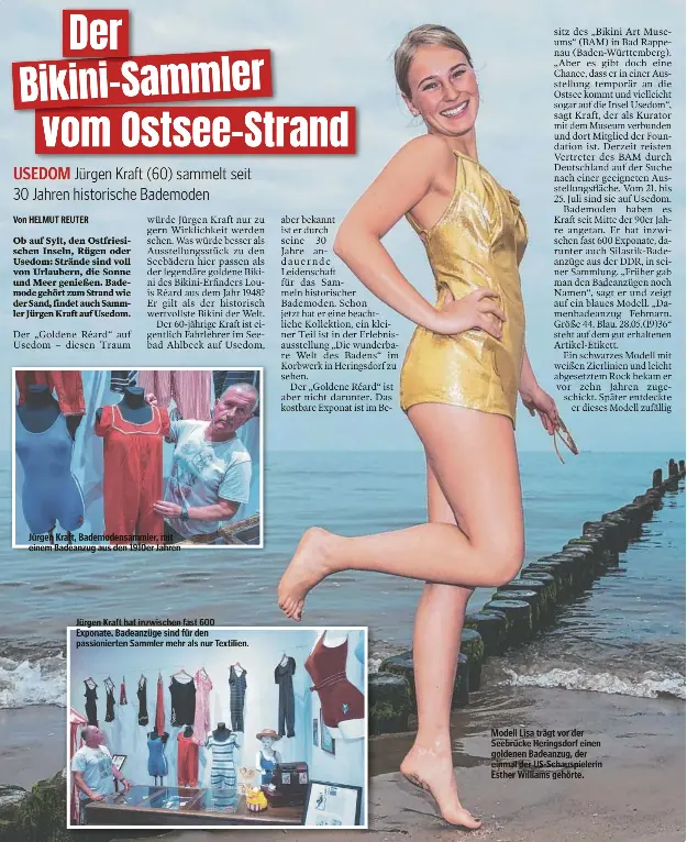 Bikini-Sammler vom Ostsee-Strand - PressReader