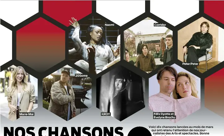 NOS CHANSONS PRÉFÉRÉES DE MARS - PressReader