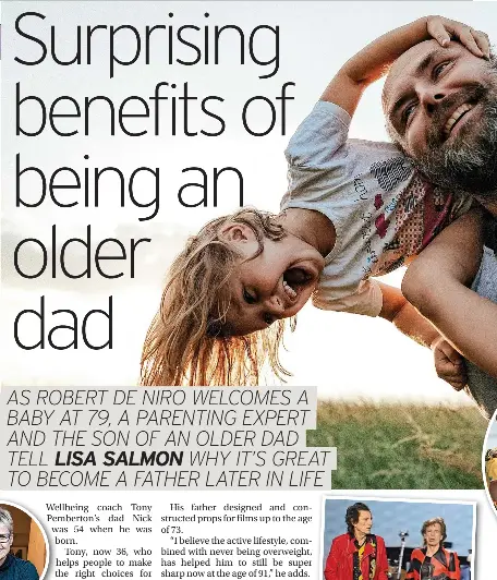 Surprising benefits of being an older dad - PressReader