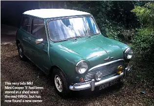 COOPER ‘S’ ROLLS AGAIN - PressReader