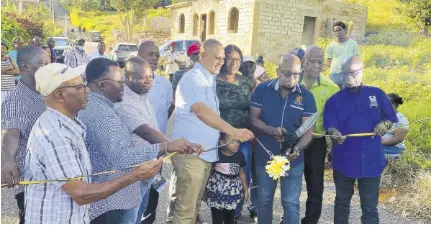 Opposition MP tells constituen­ts to maintain new road - PressReader