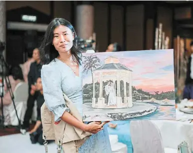 Brushstrok­es of wedded bliss - PressReader