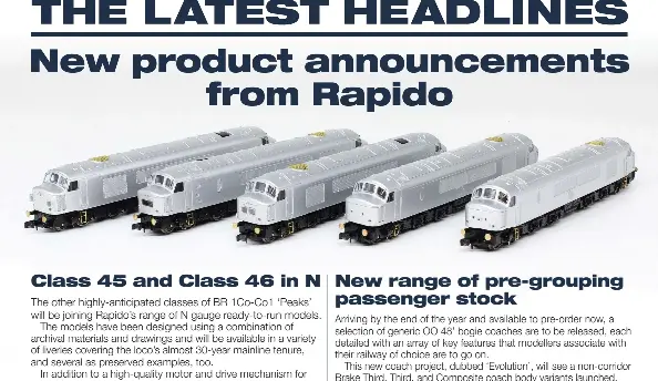 New product announceme­nts from Rapido - PressReader