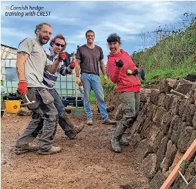 New programme delivers Cornish hedge training - PressReader